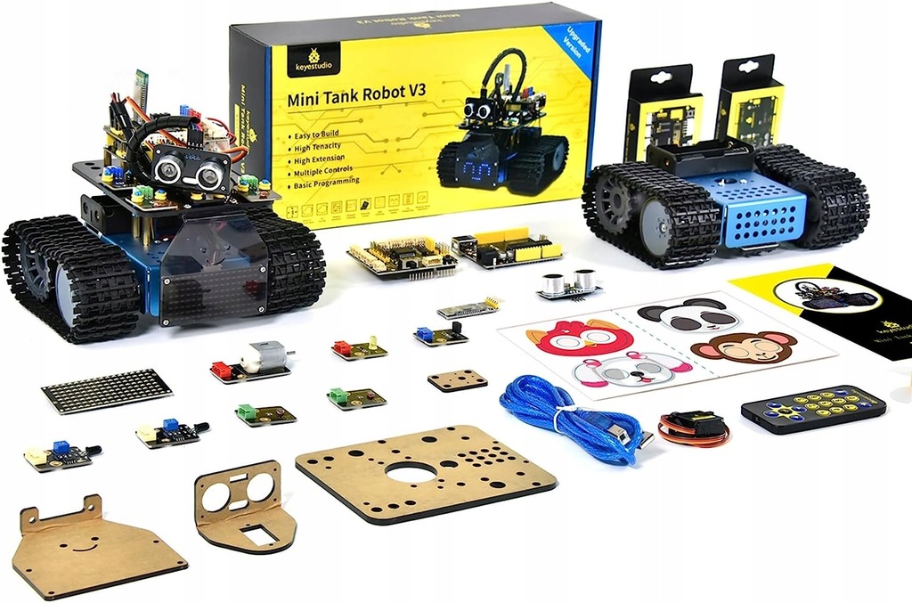 Robot Keyestudio Mini Tank Robot V3 ks0526 - 14000287881 - oficjalne ...