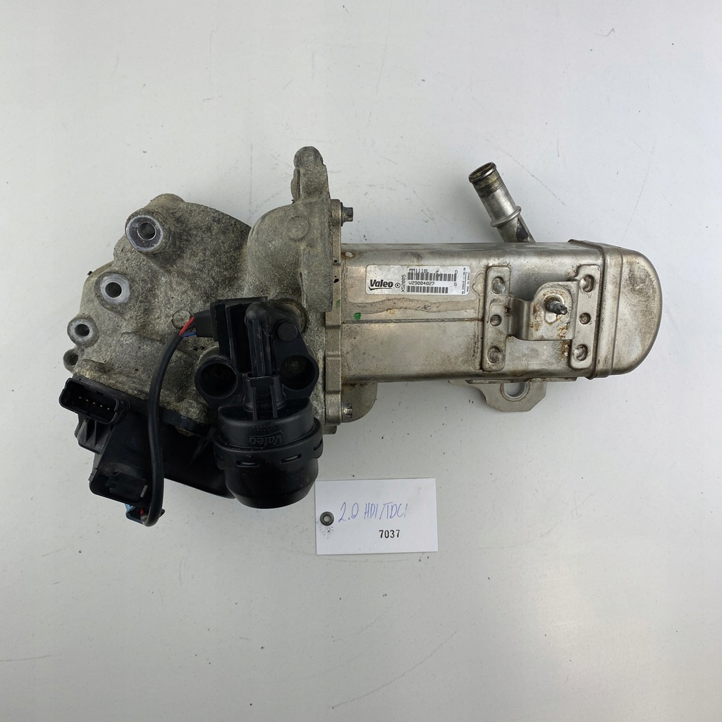 MODUŁ EGR CHŁODNICA + ZAWÓR PEUGEOT FORD FIAT CITROEN 2.0 HDI TDCI ...