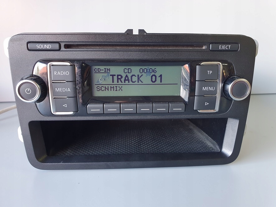 Radio cd mp3 Rcd210 VW T5 FL Polo Caddy Golf 6 KOD - 13479974225 - oficjalne archiwum Allegro
