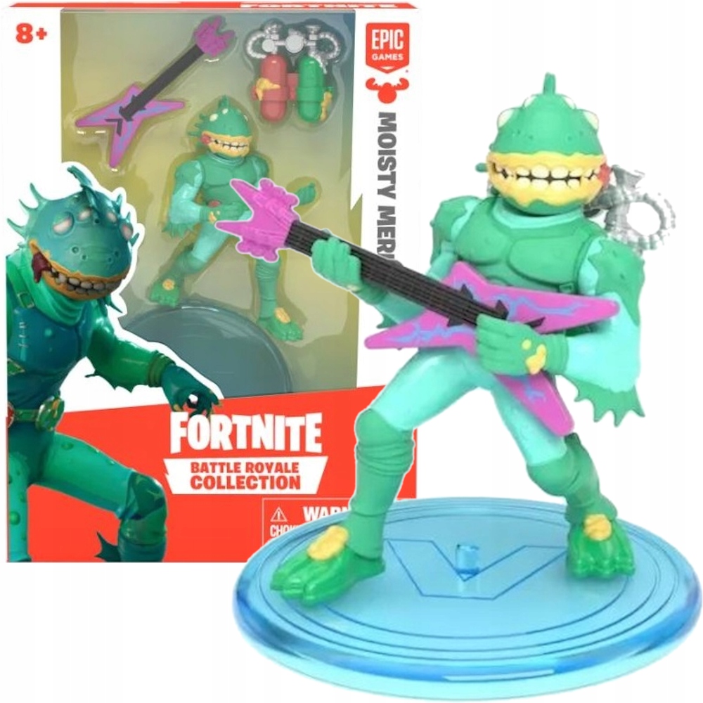 FORTNITE BATTLE ROYALE COLLECTION ORYGINALNA RUCHOMA FIGURKA MOISTY MERMAN - 15514084014 ...