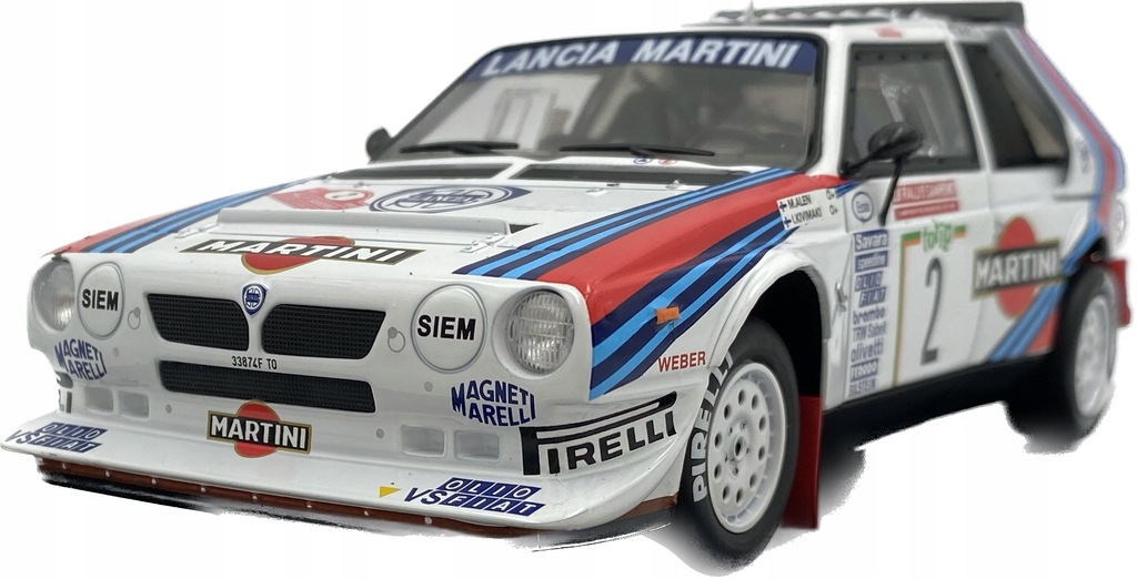 LANCIA Delta S4 Markku Alen 1986 model IXO 1:24 - 13157445427 ...