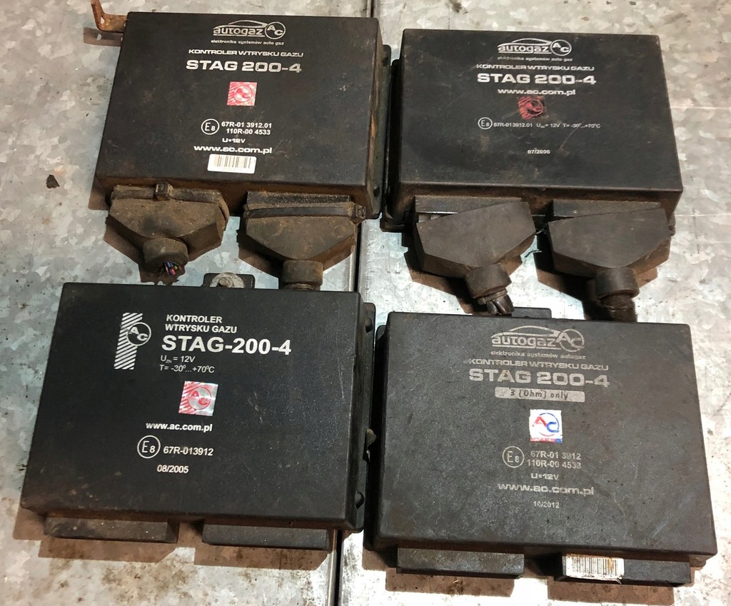 STEROWNIK GAZU LPG STAG 200-4 - 12331510527 - oficjalne archiwum Allegro