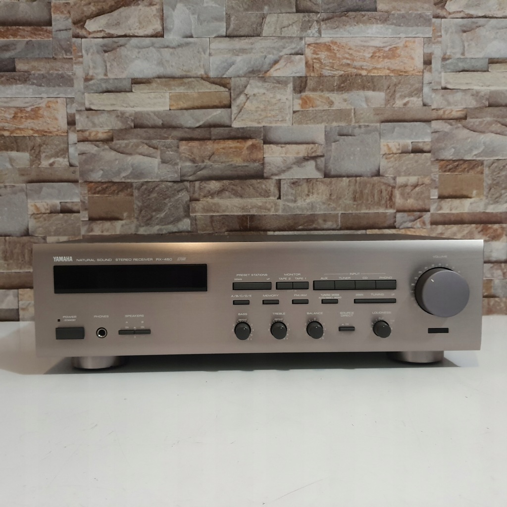Amplituner Yamaha rx-460 2.0 tytanowy - 13518737760 - oficjalne ...