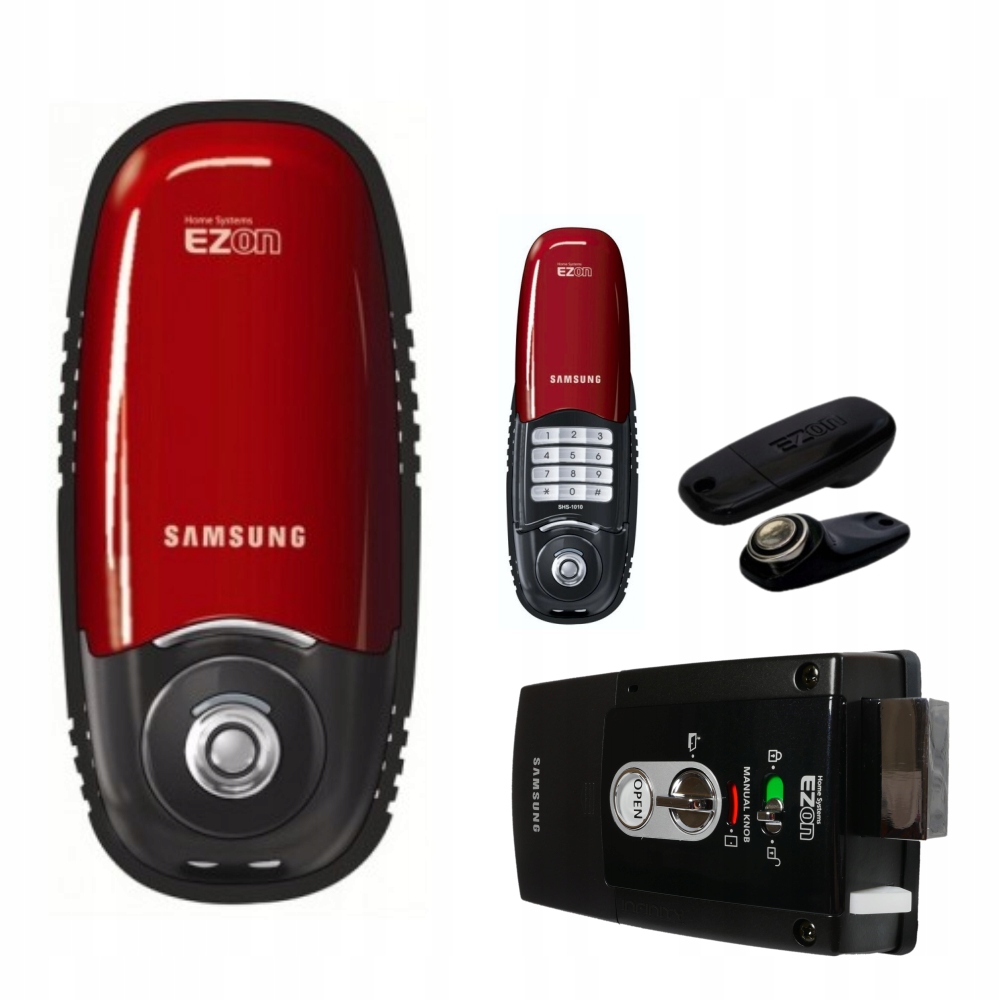 Zamek elektroniczny do domu Samsung EZON SHS-1010 - 9129049886 - oficjalne archiwum Allegro