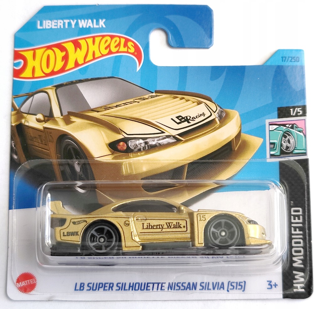 Hot Wheels LB SUPER SILHOUETTE NISSAN SILVIA S15 HKK47 HW Modified 2023 ...