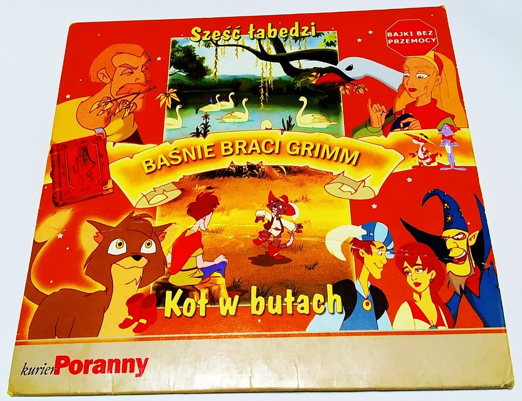 BAŚNIE BRACI GRIMM: KOT W BUTACH + INNE | DUBBING - 10123967128 - oficjalne archiwum Allegro
