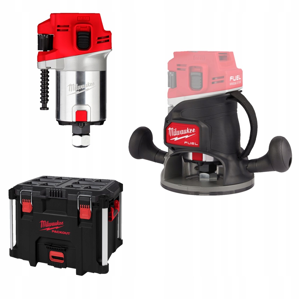 FREZARKA AKUMULATOROWA MILWAUKEE M18 FR12KIT-0P - 14448233775 ...