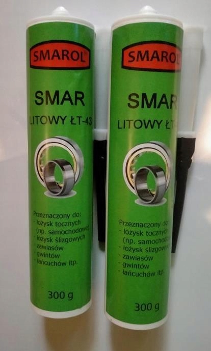 SMAR ŁOŻYSKOWY LITOWY ŁT-43 (ZIELONY) 300G - 12829495652 - oficjalne ...