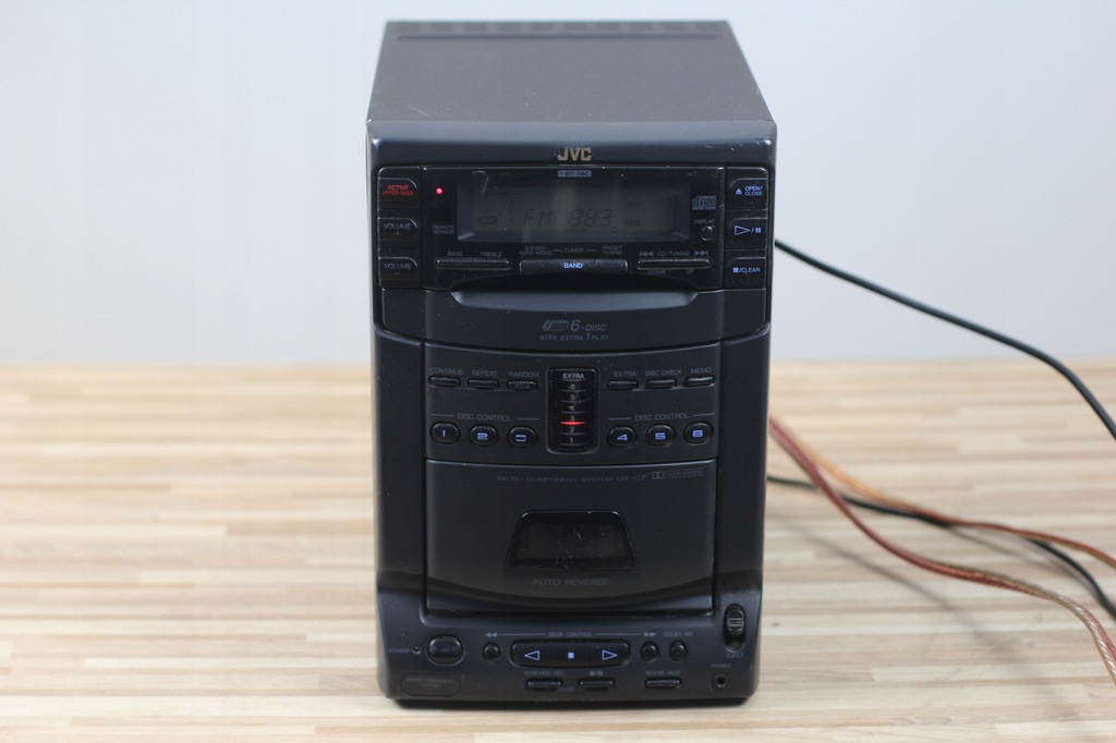 JVC UX-C7 wieża stereo , uszk.CD , opis - 14961647118 - oficjalne ...