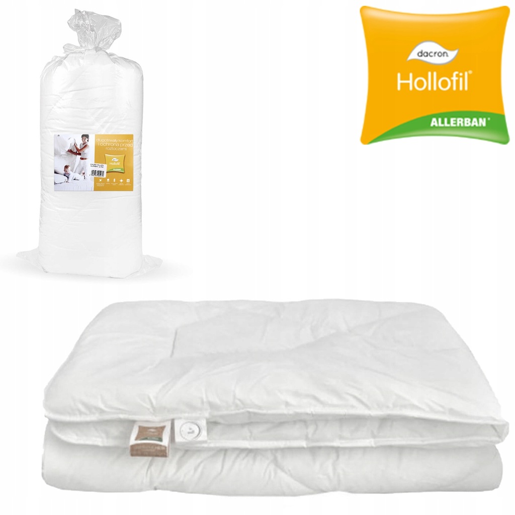 KOŁDRA LETNIA HOLLOFIL ALLERBAN 220x200 POLSKA - 12282643671 ...