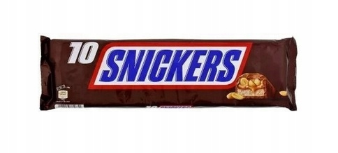 Snickers baton czekolada orzech karmel Nestle10szt - 13286162738 ...