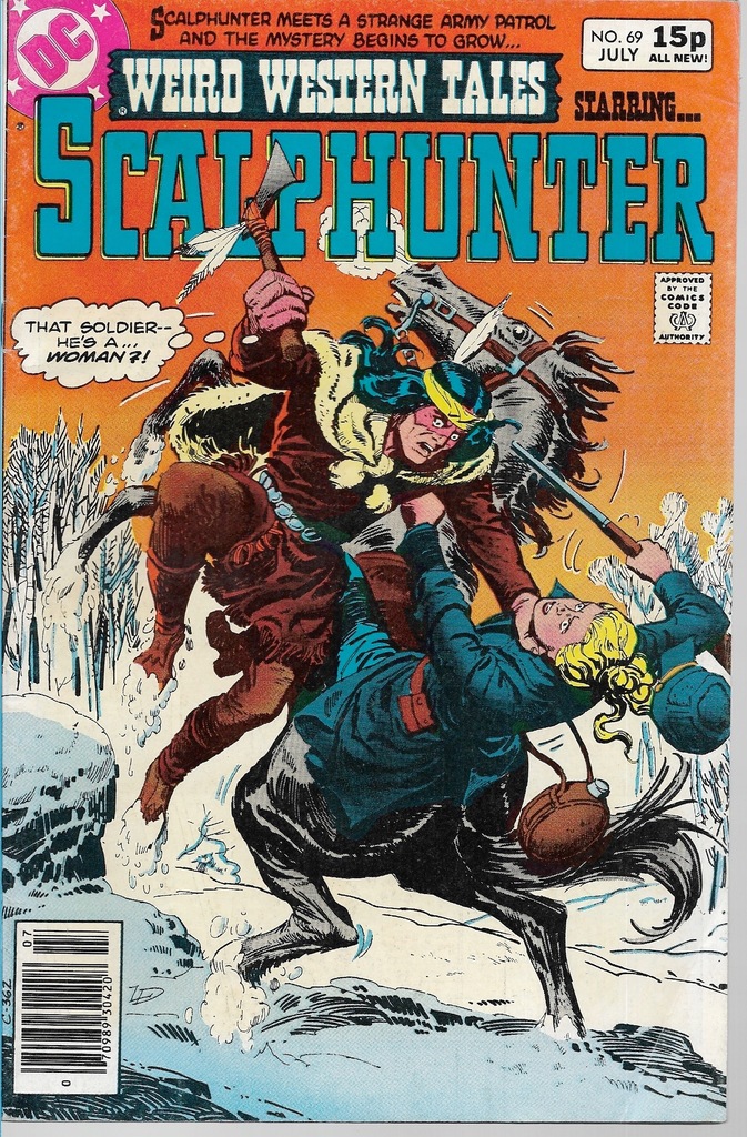 DC Western Tales Scalphunter Komiks 69/1980 j.ang - 12474823333 ...