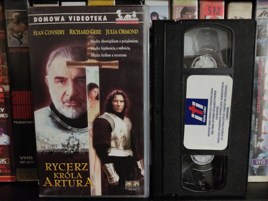 RYCERZ KRÓLA ARTURA ## kaseta VHS - 13416896389 - oficjalne archiwum Allegro