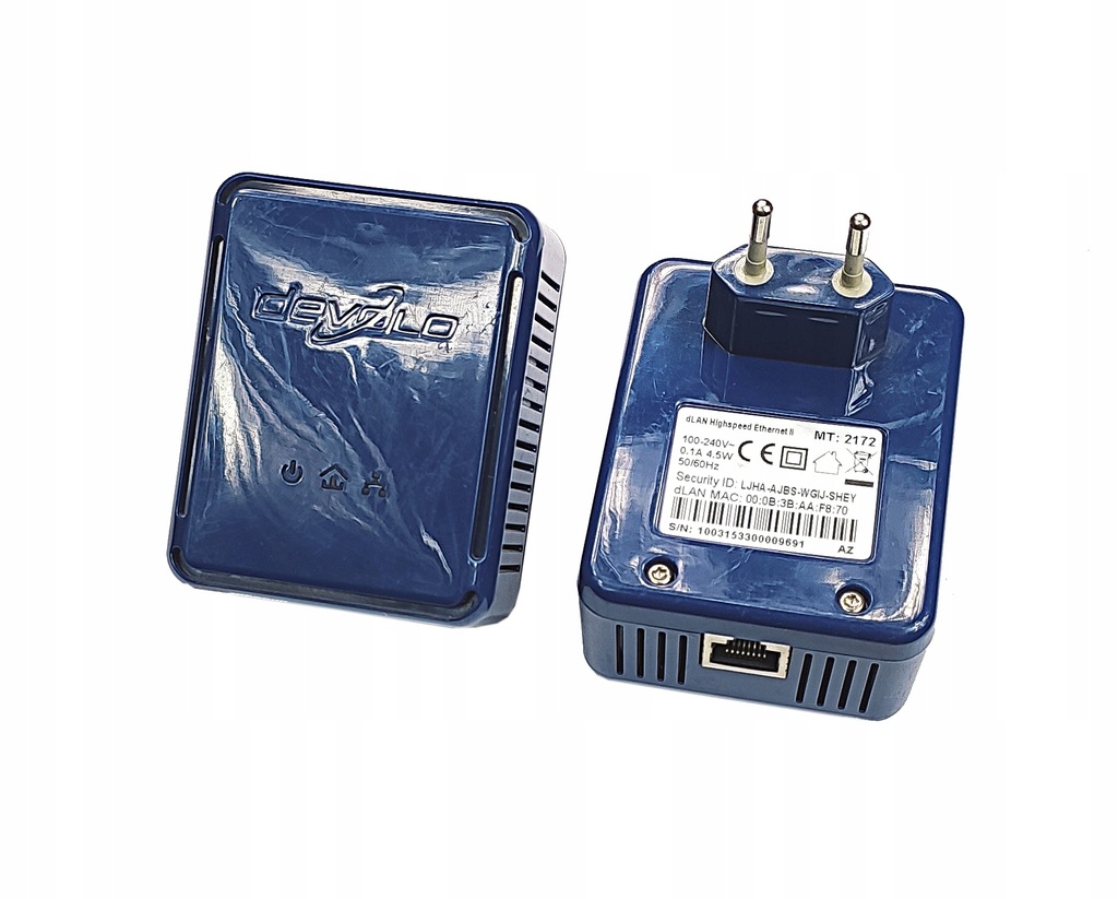 Devolo MT2172 85 Mbps dLAN PLC Komplet #Ł - 12622518176 - oficjalne archiwum Allegro