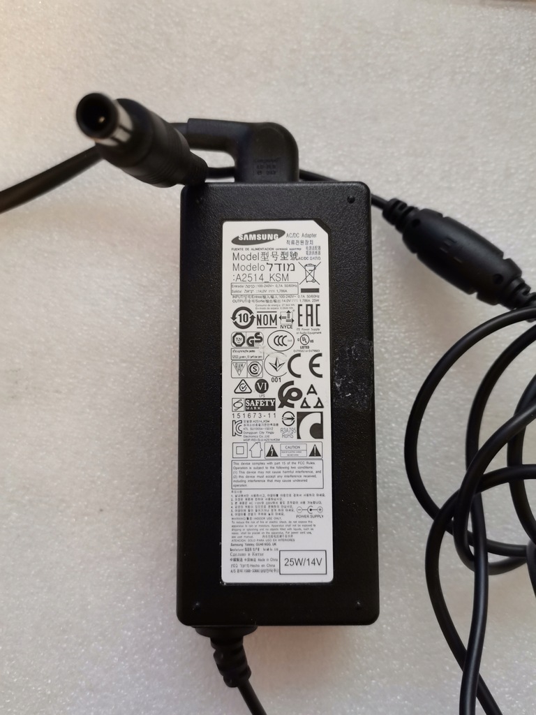 Zasilacz do monitora SAMSUNG 14V 25W A2514_KSM - 17085535237 ...