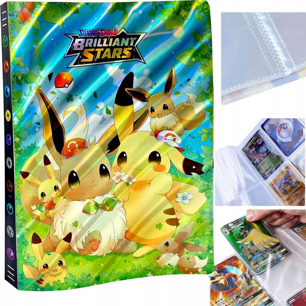 POKEMON ALBUM NA KARTY KOLEKCJONERSKIE 432 KARTY - 13514861819 ...