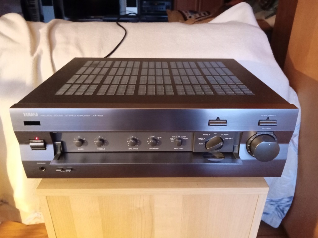 Wzmacniacz Yamaha AX-492 z pilotem - 12895323868 - oficjalne archiwum Allegro
