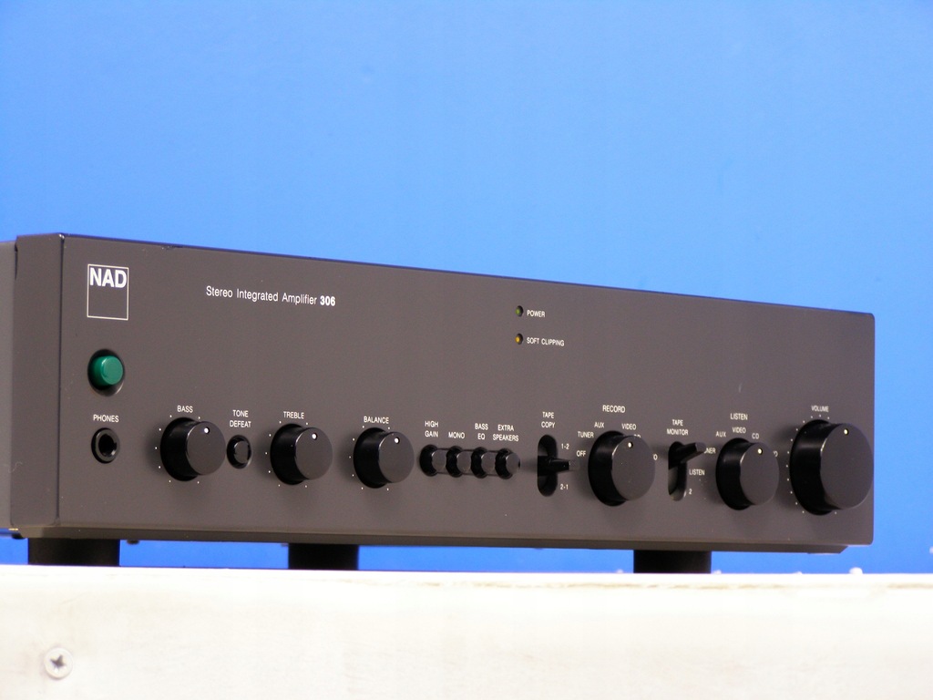 NAD 306 świetny wzmacniacz stereo NAD oryginał - 8957691060 - oficjalne ...