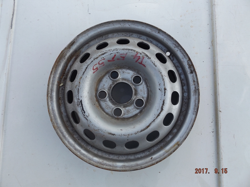 VW T4 FELGA STALOWA 6J x 15H2 ET 55 7D0601027 - 7622794350 - oficjalne archiwum Allegro