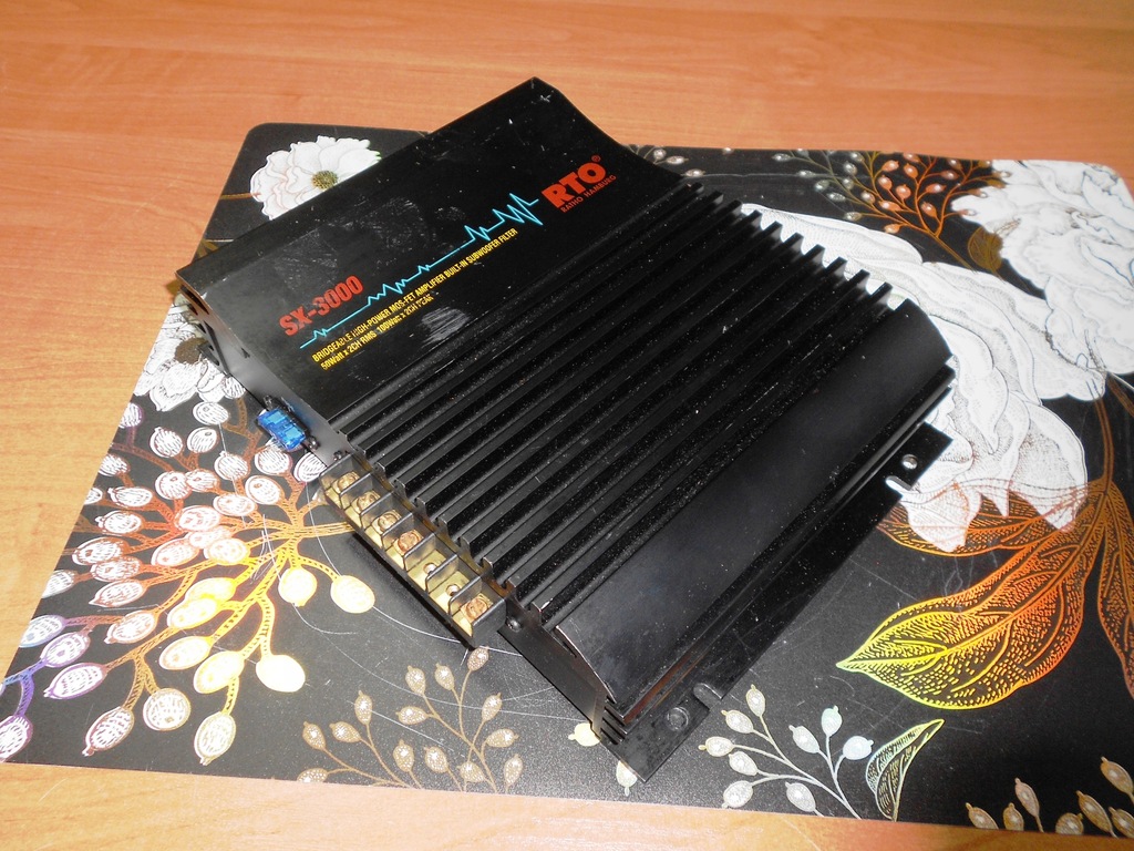 Wzmacniacz samochodowy 2 kanałowy RTO SX-3000 - 14941331669 - oficjalne archiwum Allegro