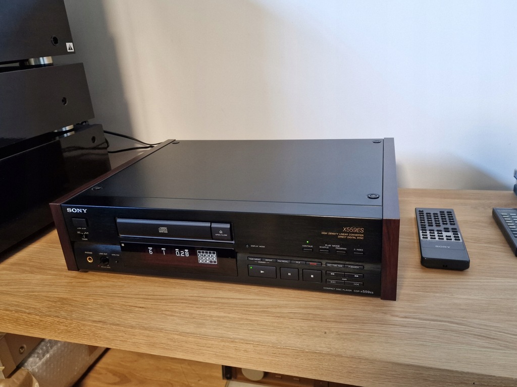 SONY CDP-X559ES TOPOWY ODTWARZACZ CD JAK NOWY IGŁA - 13816277037 - oficjalne archiwum Allegro