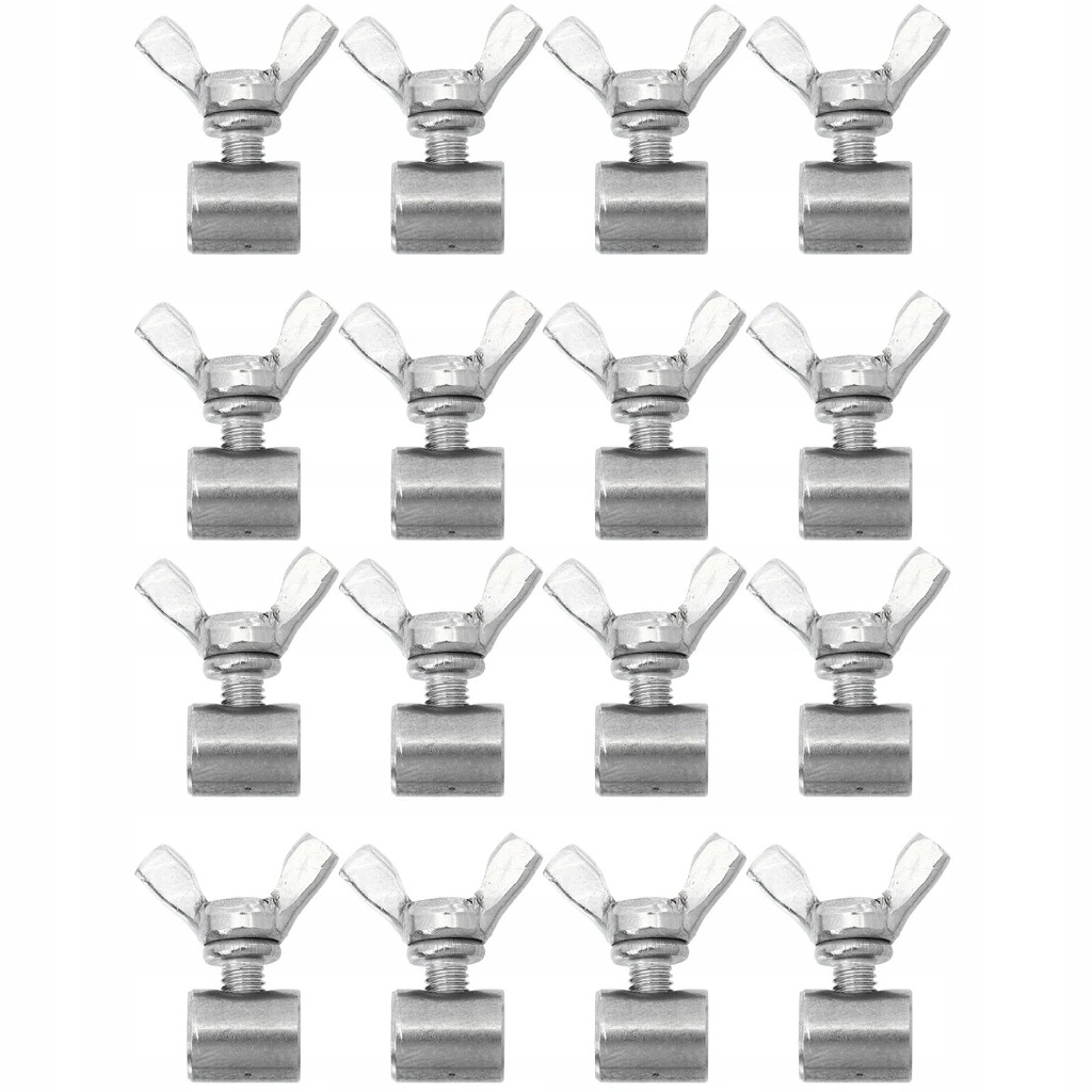 Clamp Wire Rope Butterfly Buckle Cable 16 Pcs - 13727581147 - oficjalne ...