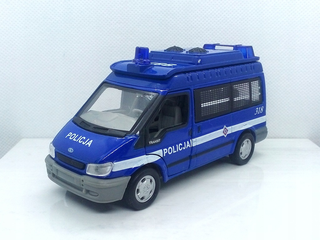 Ford Transit Policja - Tins'Toys (Z188) - 14496710678 - oficjalne ...