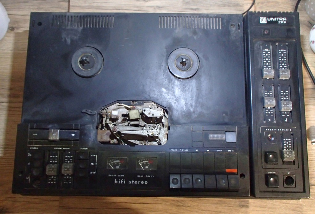 Magnetofon szpulowy Unitra ZRK Hifi stereo - 15134433275 - oficjalne archiwum Allegro