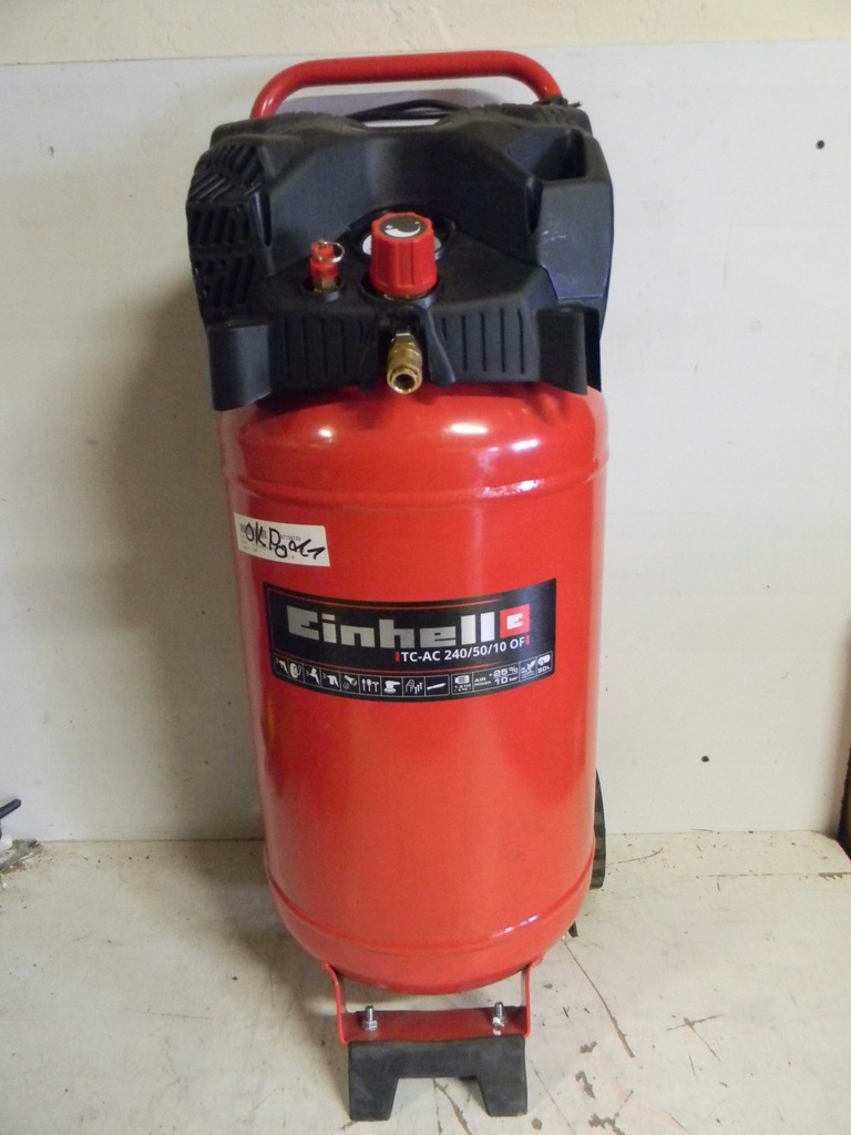 Einhell TC-AC 240/50/10 OF Kompresor 10bar 50l - 12783689331 - oficjalne archiwum Allegro
