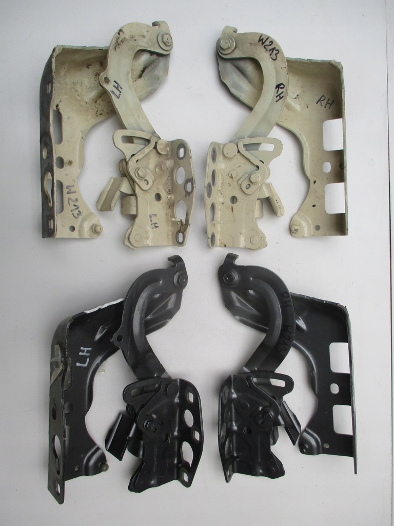 MERCEDES W213 ZAWIAS MASKI LEWY PRAWY A2138800228 - 11954027023 ...