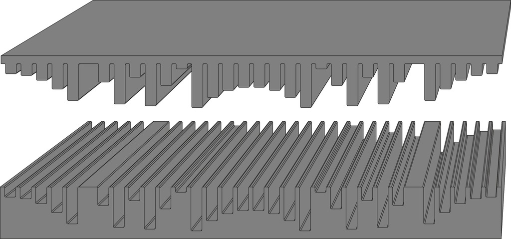 Dyfuzor Schroedera QRD 1D N31 panel akustyczny - 7856627387 - oficjalne ...