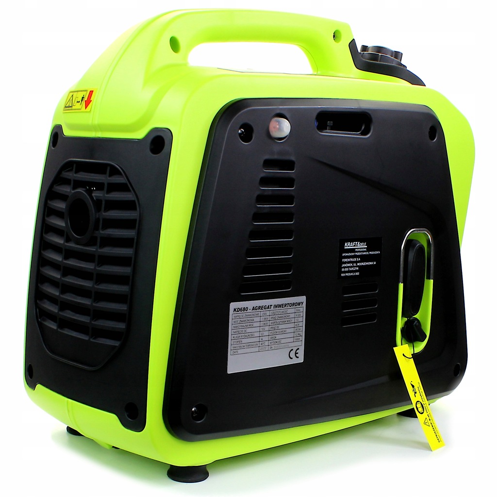 AGREGAT PRĄDOTWÓRCZY GENERATOR INWERTOROWY 1800W - 12037331478 - oficjalne archiwum Allegro