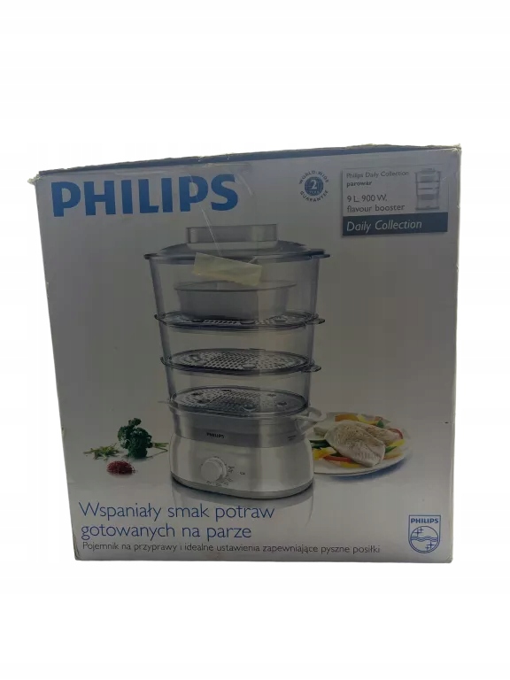 PAROWAR PHILIPS HD9125 KOMPLET - 12830594404 - oficjalne archiwum Allegro