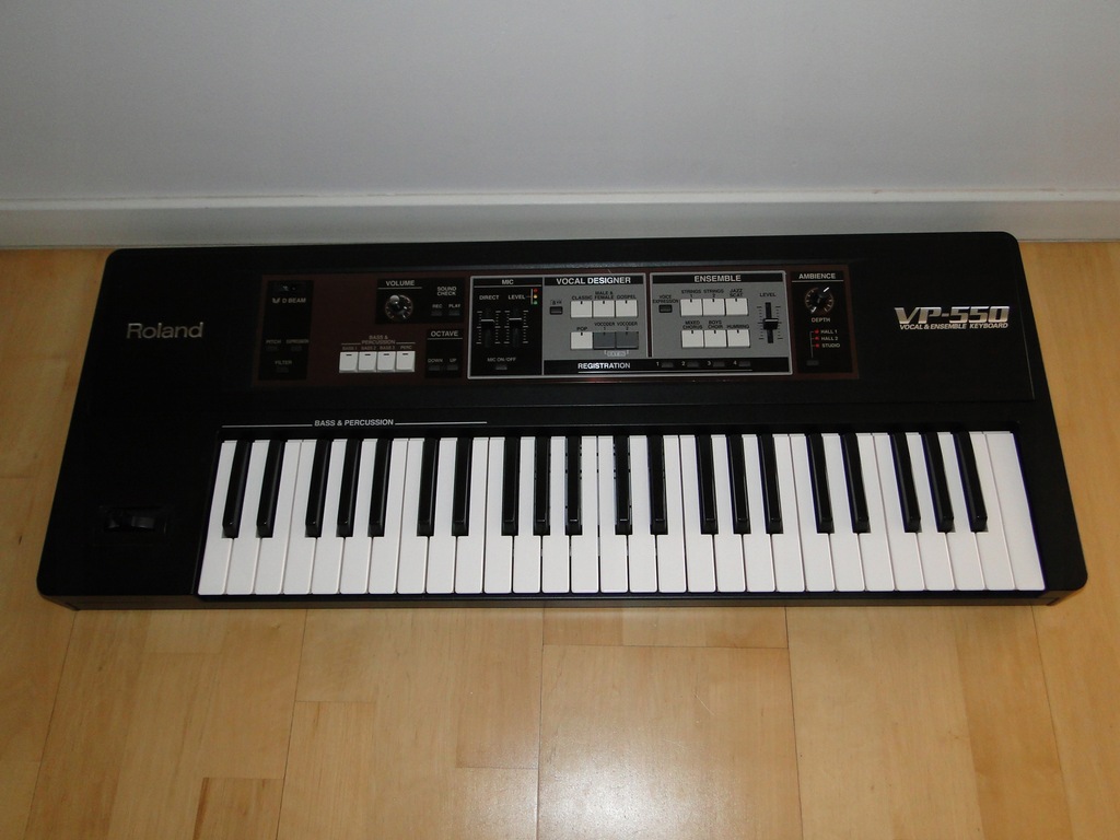 SYNTEZATOR VOCODER HARMONIZER ROLAND VP-550.JEDYNY - 8267753669 ...
