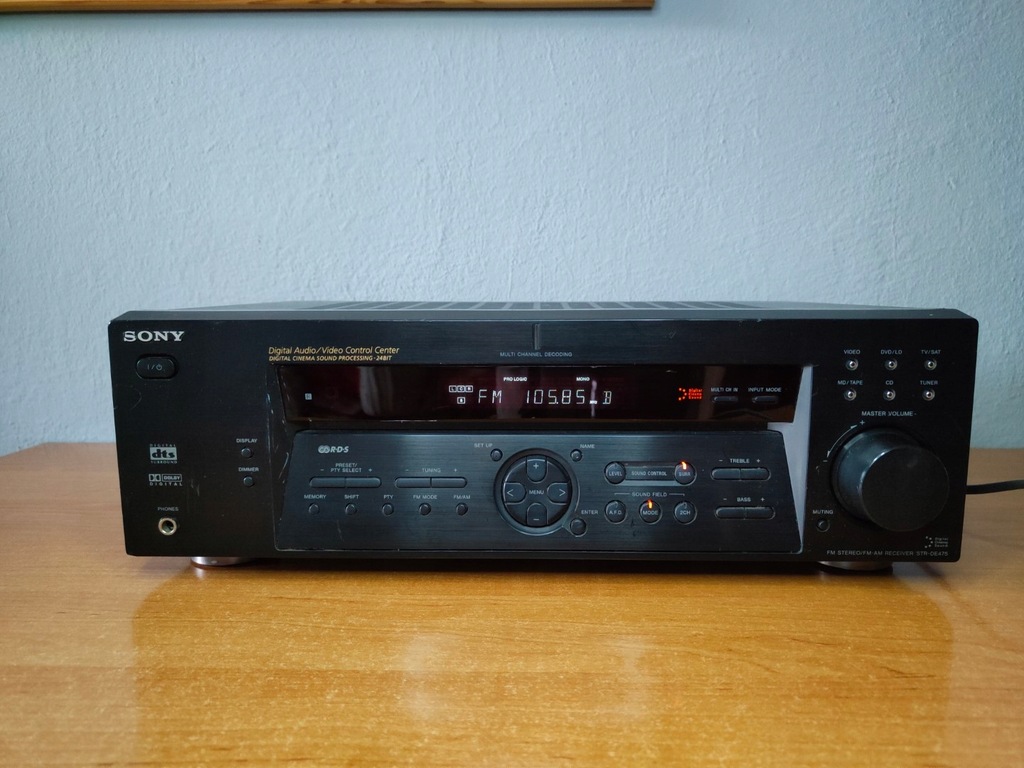 Amplituner Sony STR-DE475 5.1 czarny - 12670262406 - oficjalne archiwum ...