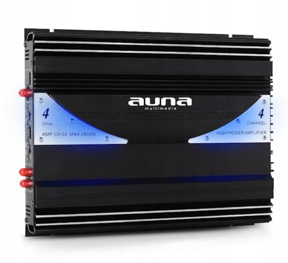 Wzmacniacz samochodowy 4-kanałowy Auna AMP-CH044 - 11395784751 - oficjalne archiwum Allegro