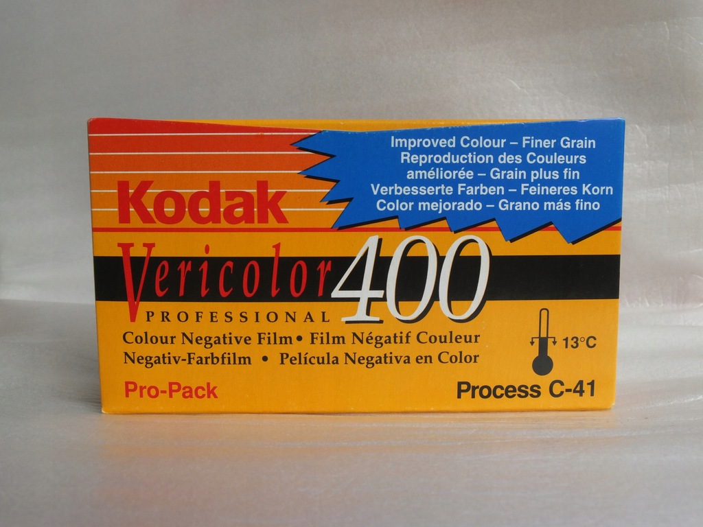 Kodak Vericolor 400 Professional - 13011573349 - oficjalne archiwum Allegro