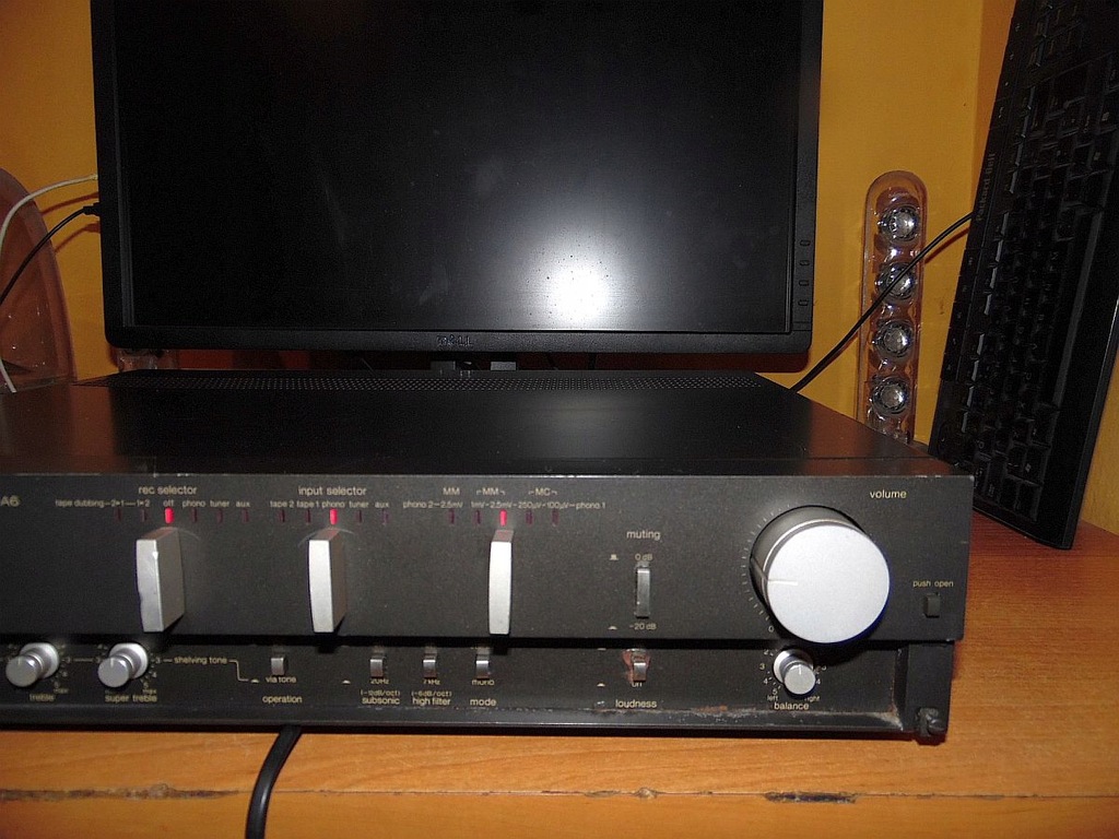 Przedwzmacniacz Technics SU-A6 DC Control Amplifie - 11616114998 - oficjalne archiwum Allegro