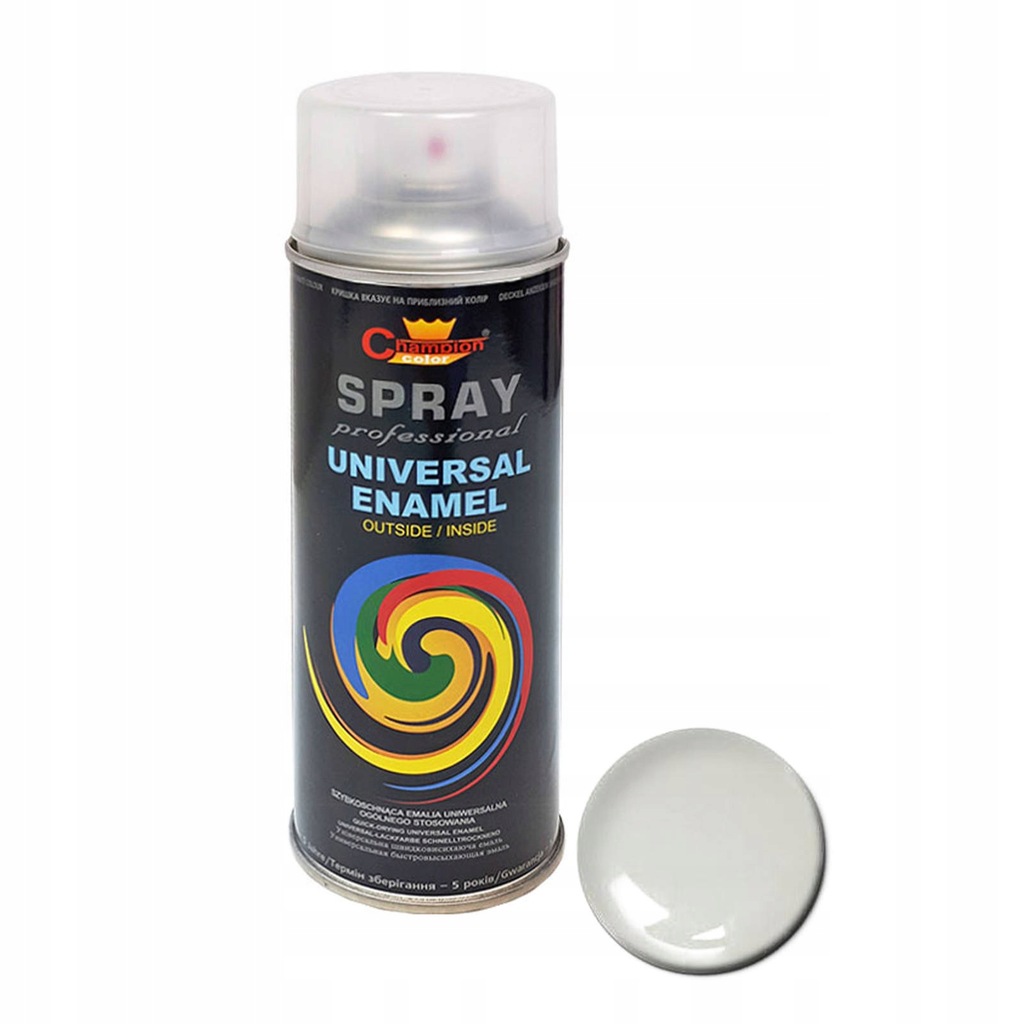 LAKIER BEZBARWNY POŁYSK W SPRAYU 400ml - 12888427198 - oficjalne archiwum Allegro