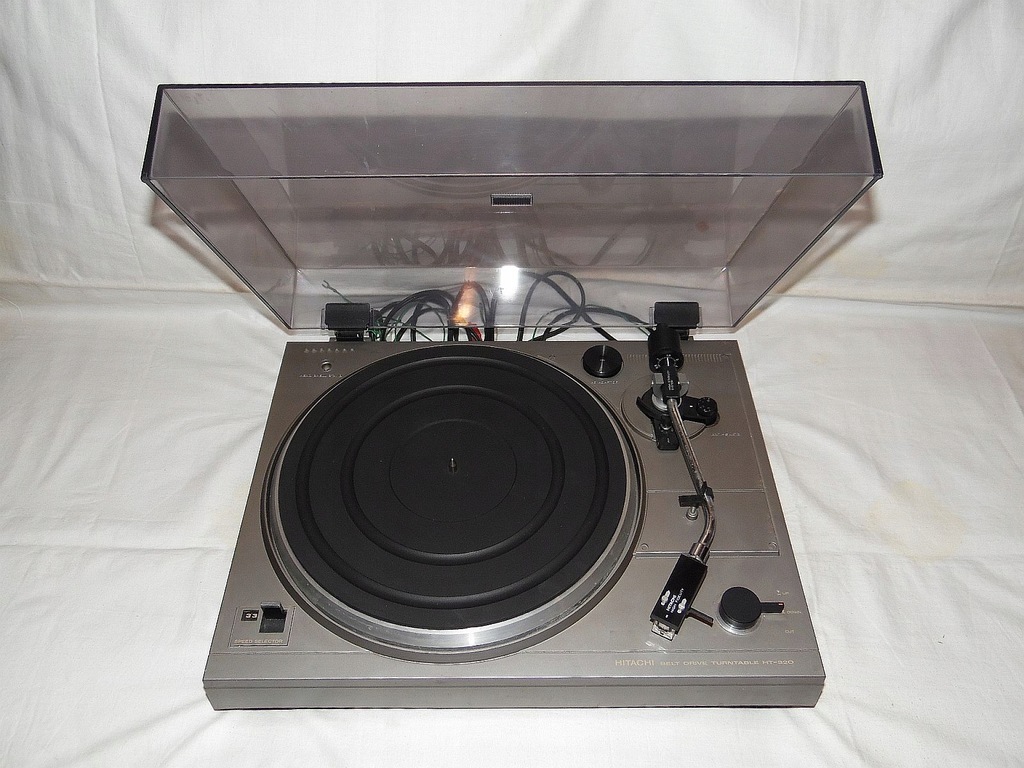 Gramofon Hitachi HT-320 Belt Drive półautomat 1977 - 12394318479 ...