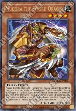 Yu-Gi-Oh! TCG: Mudora the Sword Oracle (MAMA) - 12829377525 - oficjalne ...