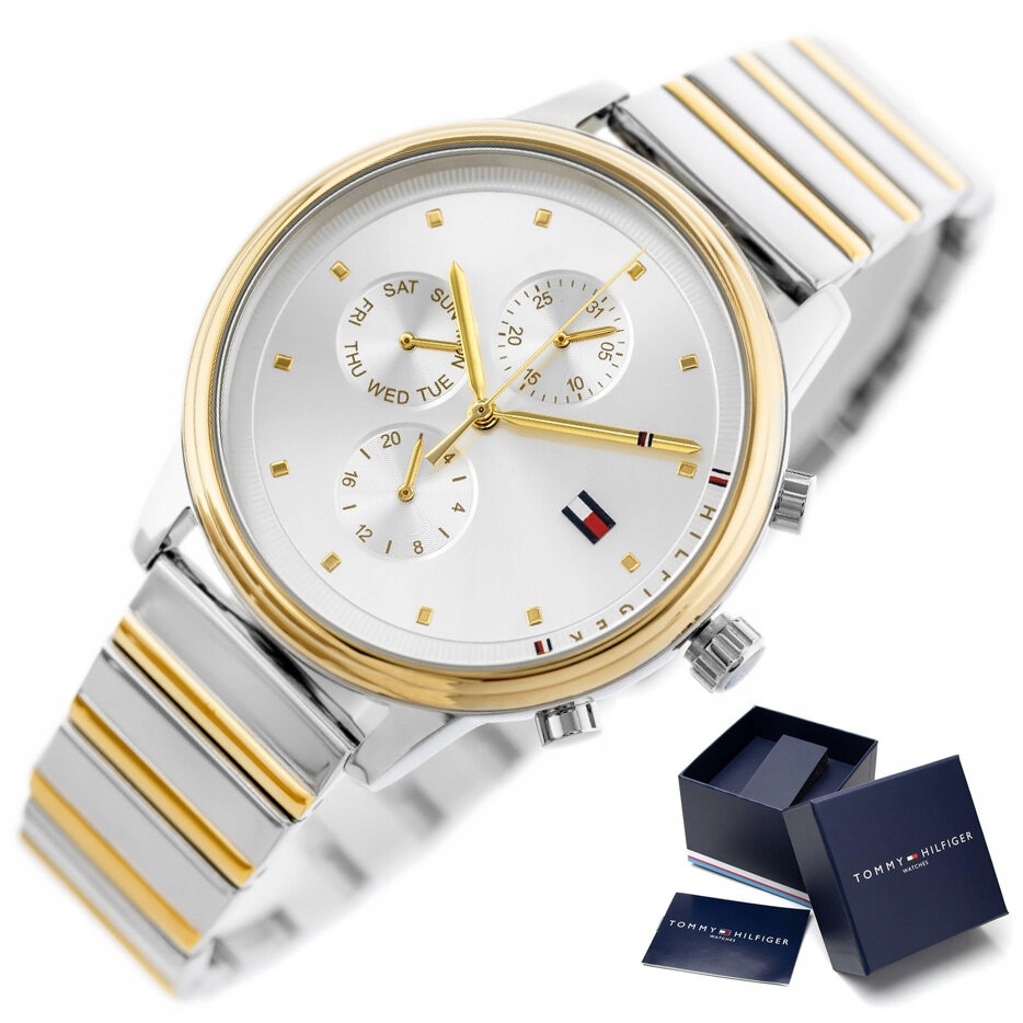 ZEGAREK DAMSKI TOMMY HILFIGER 1781908 BLAKE + PUDEŁKO PREZENTOWE ...