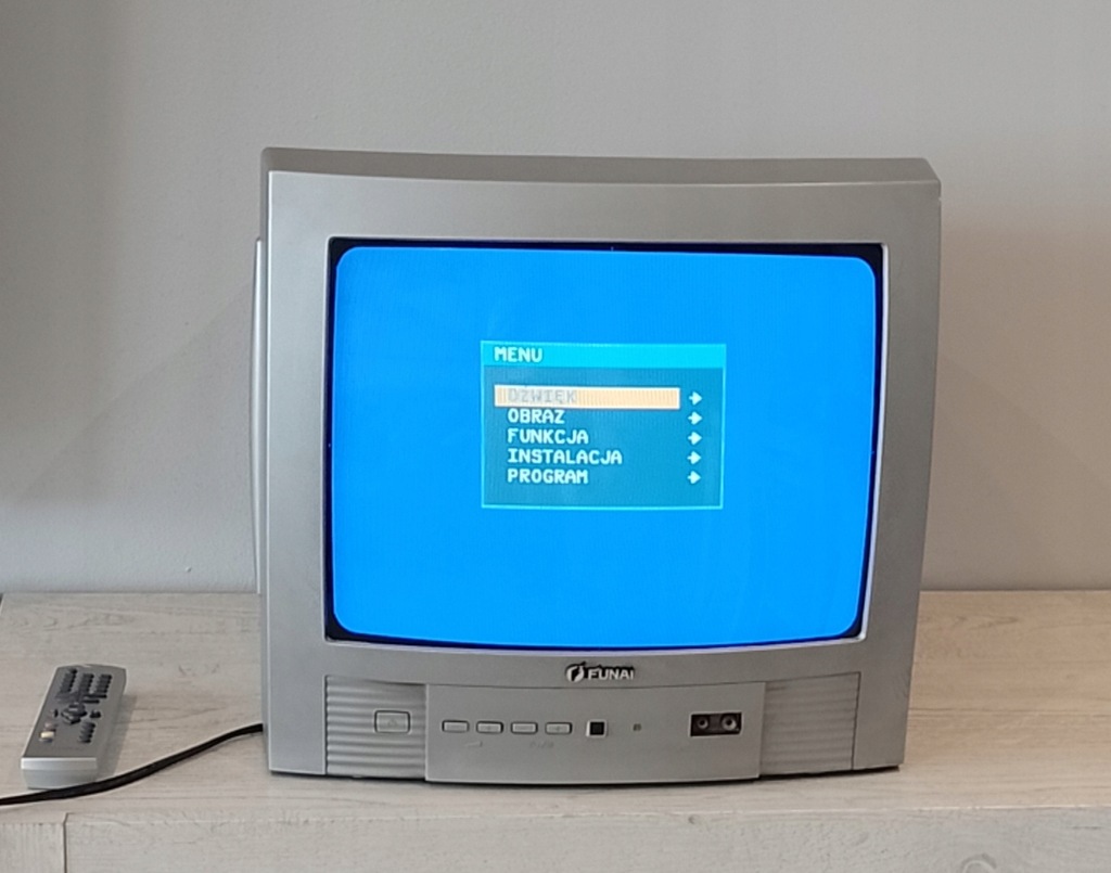 TV 14" FUNAI CRT Retro monitor AMIGA Commodore - 14232189252 ...