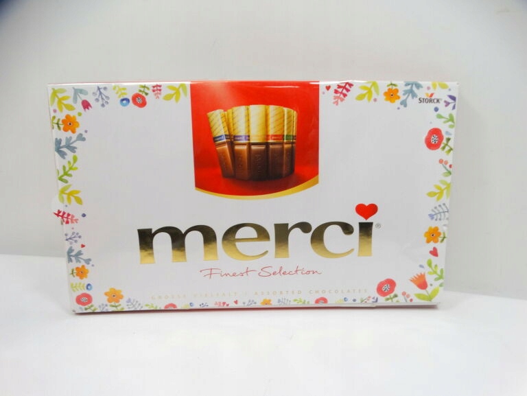 MERCI BOMBONIERKA STORCK 400G - 12014672251 - oficjalne archiwum Allegro