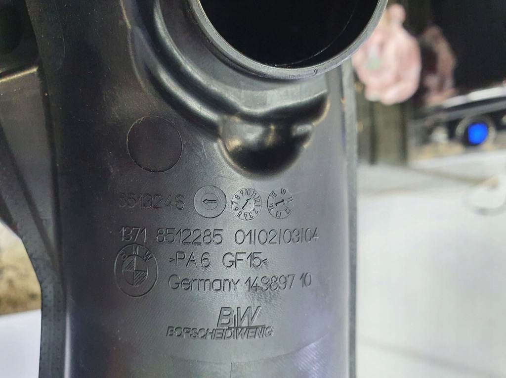 BMW F10 F11 PRZEWÓD RURA TURBO 8512285 - 12374555770 - oficjalne ...