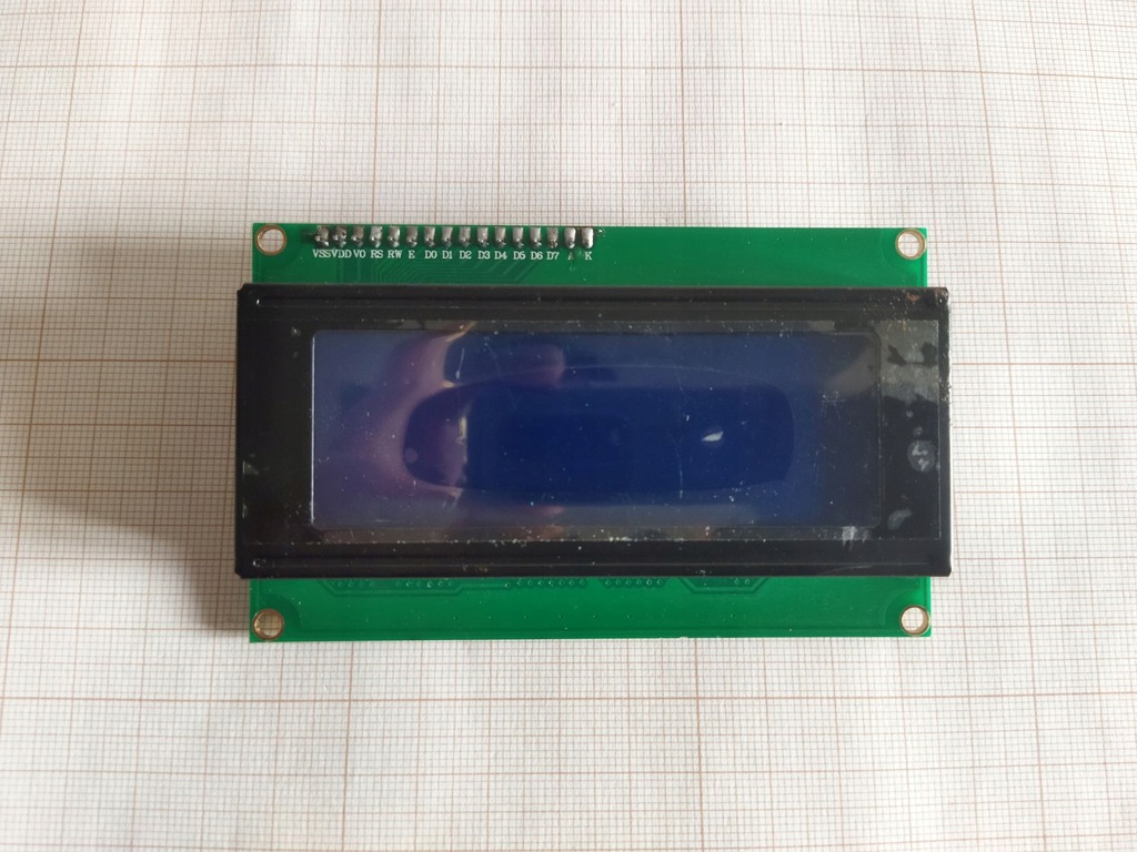 Wyświetlacz LCD 2004 20x4 HD44780 - 12428678779 - oficjalne archiwum ...