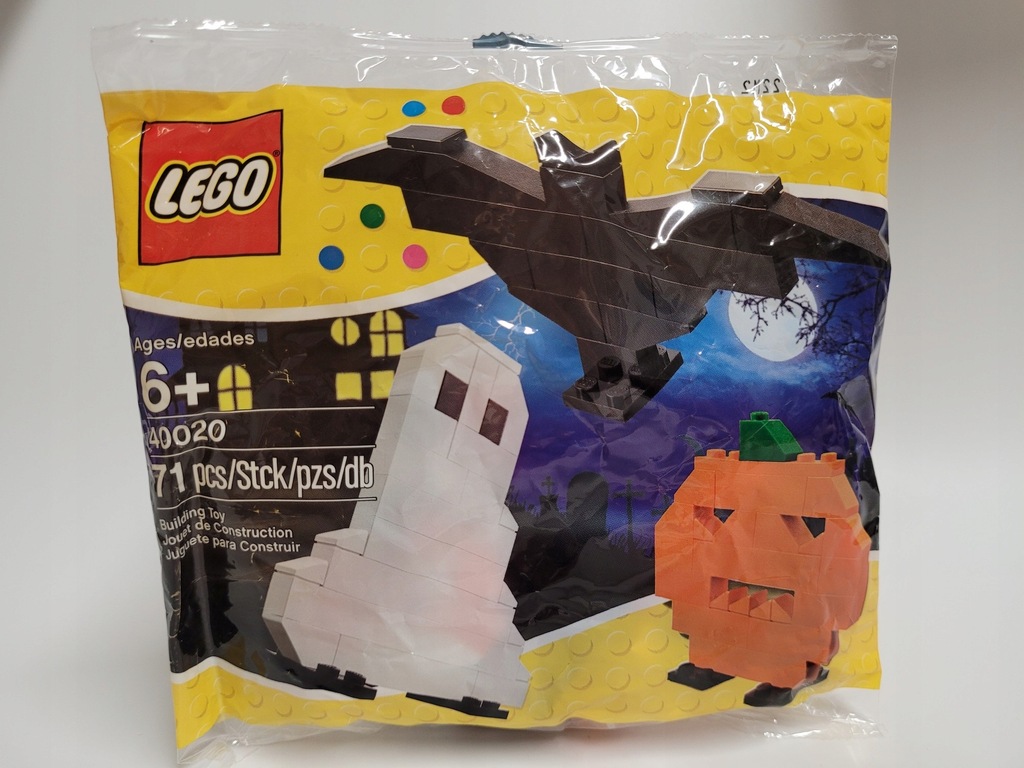 40020 Lego Nietoperz Duch Halloween polybag MISB - 12978540727 ...