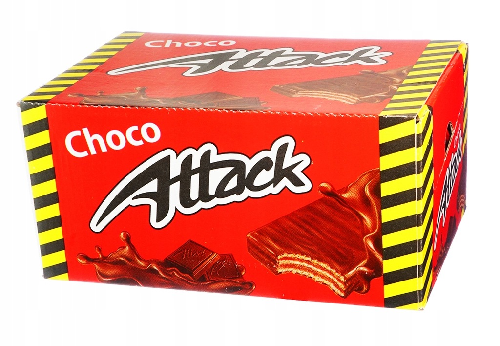 Wafelki ATTACK MIX 3 smaki 28X30g OD GÓRALKI - 12546918657 - oficjalne ...