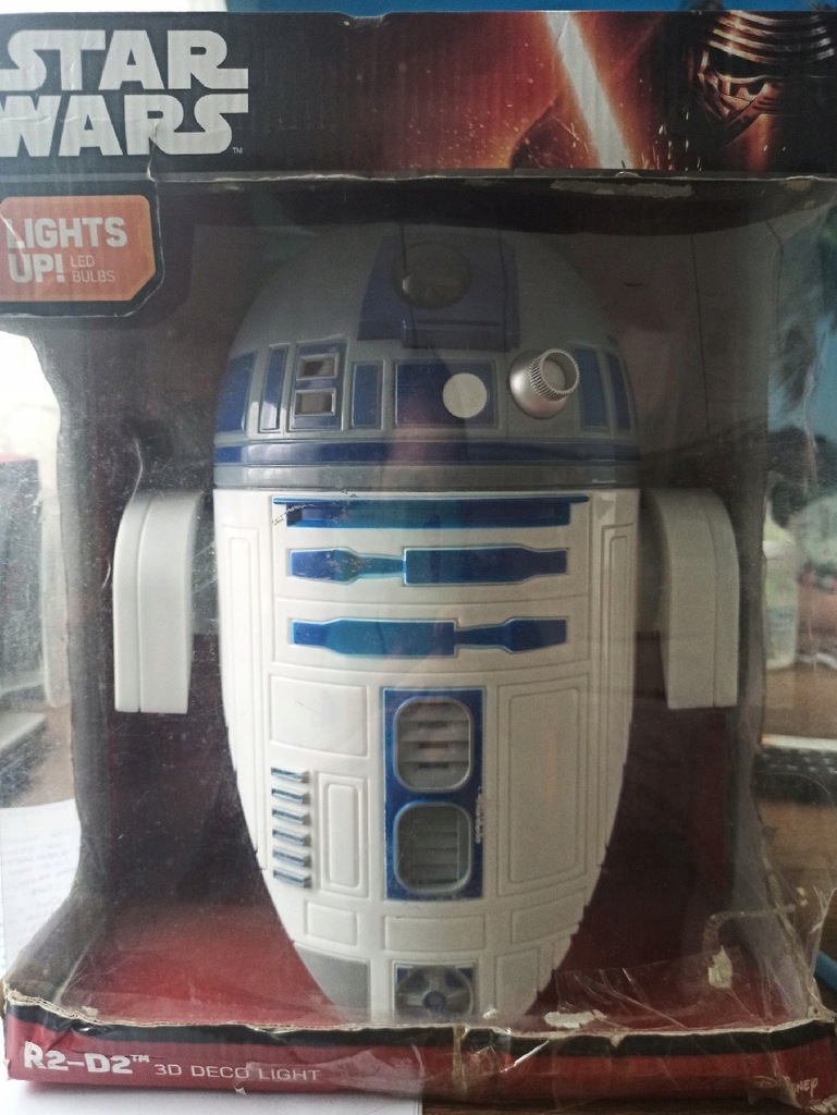 LAMPKA STAR WARS LIGHTS UP R2-D2 - 13619875217 - oficjalne archiwum Allegro