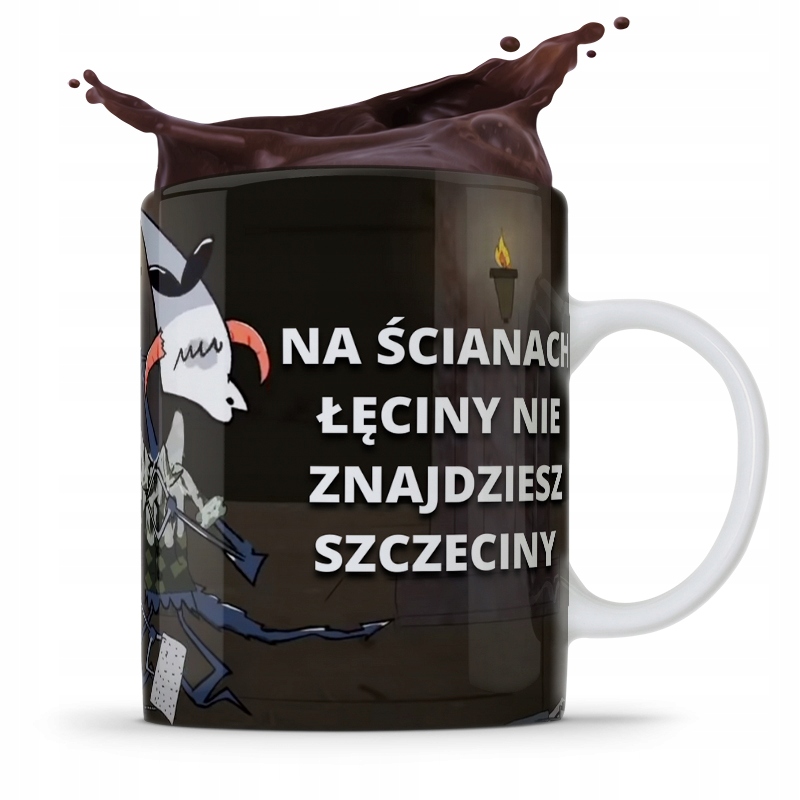 KUBEK KAPITAN BOMBA NA ŚCIANACH ŁĘCINY SZCZECINY - 11725243487 - oficjalne archiwum Allegro